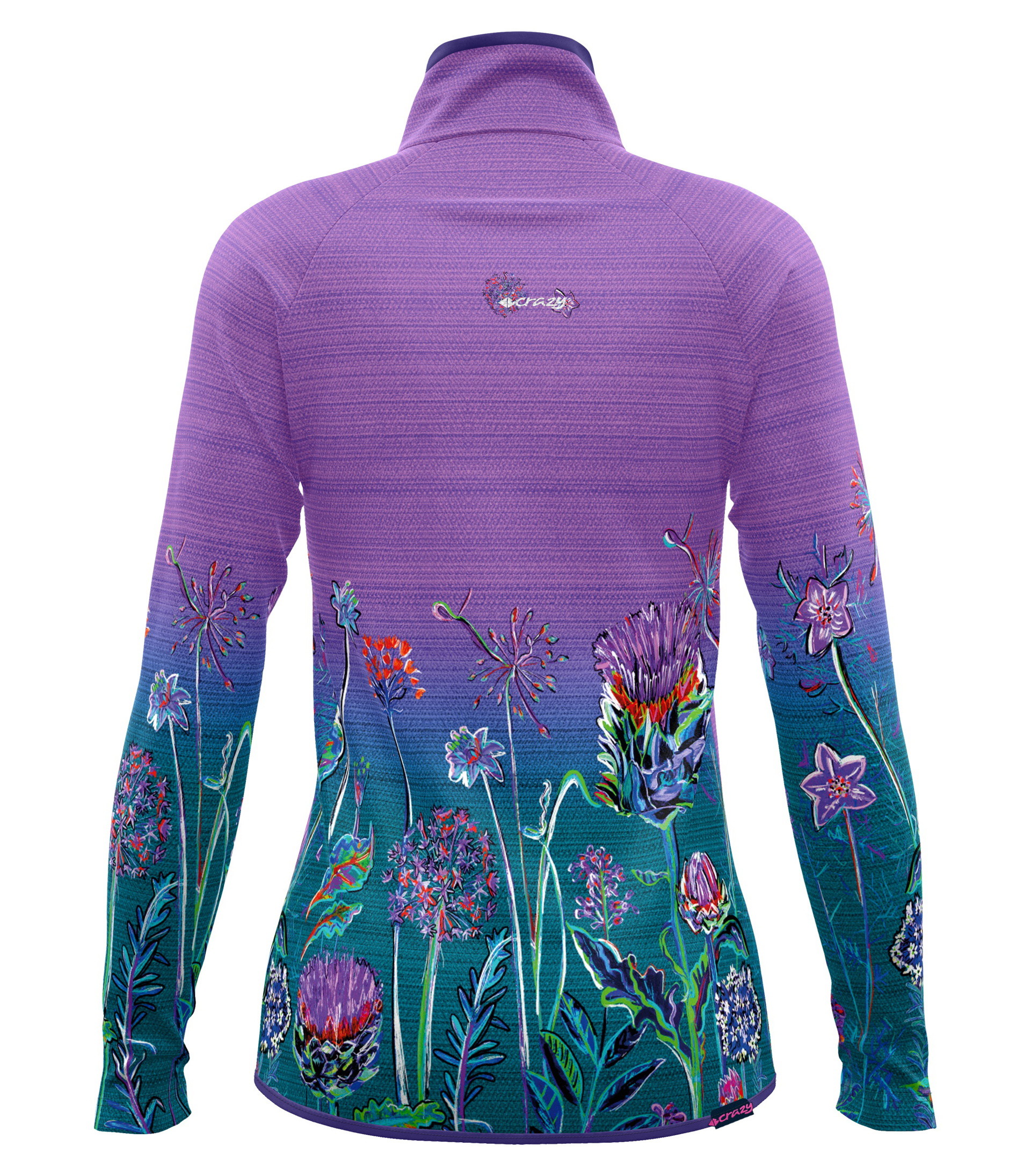 Mikina CRAZY PULL WONDER MAGIC LIGHT Lady, allium flower - Rock Point – sleva 30 %