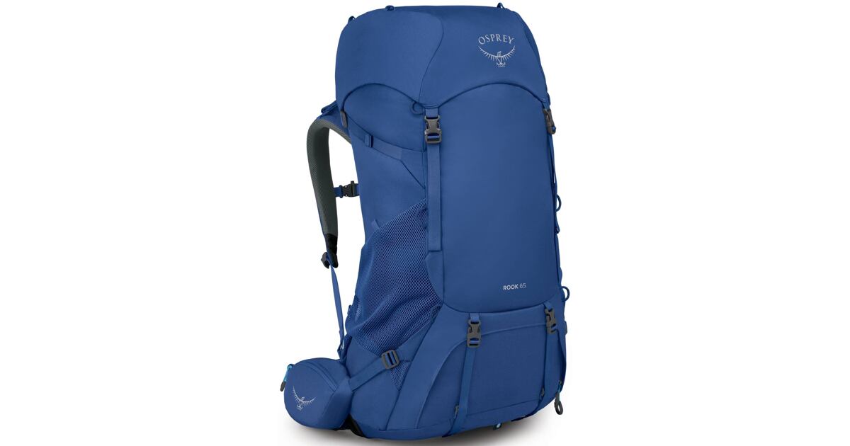 Batoh OSPREY ROOK 65 Man, astológia blue/blue flame - Rock Point