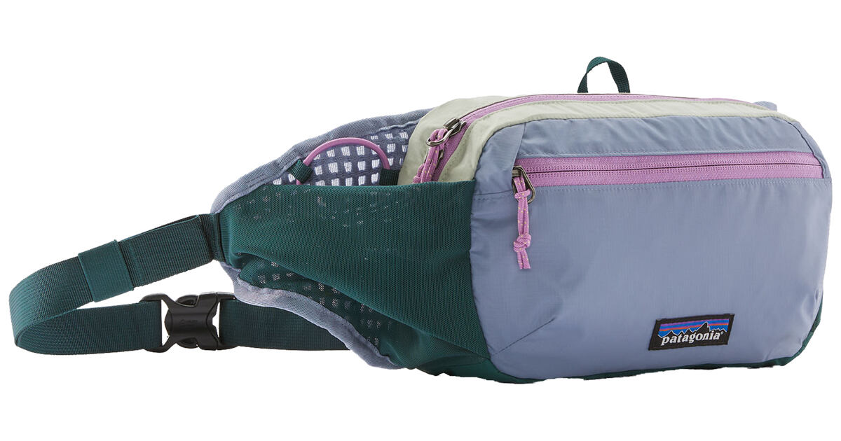 Bubreg PATAGONIA TERRAVIA HIP PACK Uni, patchwork: barnacle blue - Rock ...
