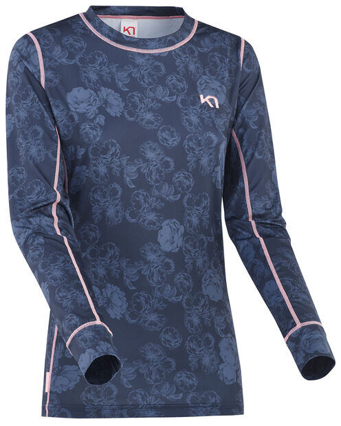 Tričko - dlouhý rukáv KARI TRAA FANTASTISK LS Lady, marin - Rock Point – sleva 45 %