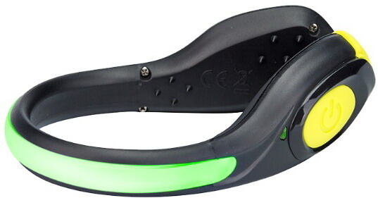 Svítilna NATHAN LIGHTSPUR RX BLACK/SAFETY YELLOW - Rock Point – sleva 25 %