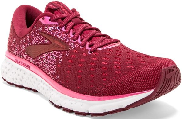 Damskie buty do biegania BROOKS GLYCERIN 17, 694 rumba red/teaberry ...