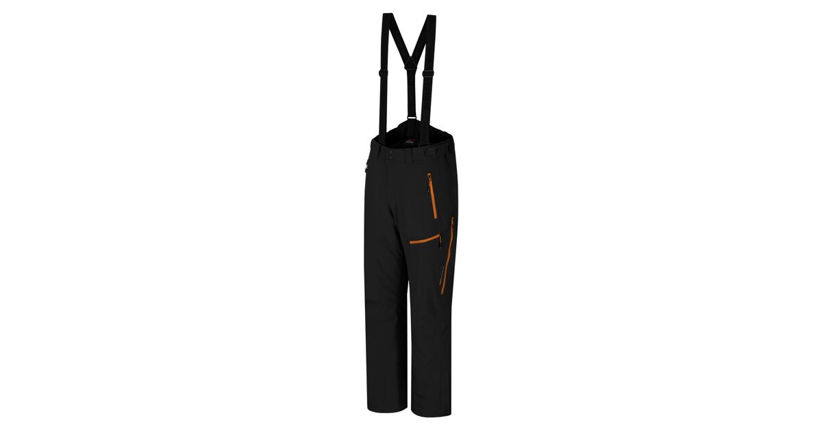 Pánské kalhoty HANNAH AMMAR, anthracite (flame) - Rock Point – sleva 50 %