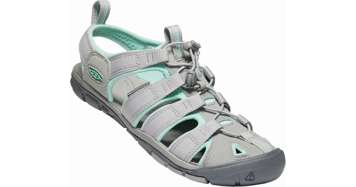 Dámské sandály KEEN CLEARWATER CNX W, light gray/ocean wave - Rock ...