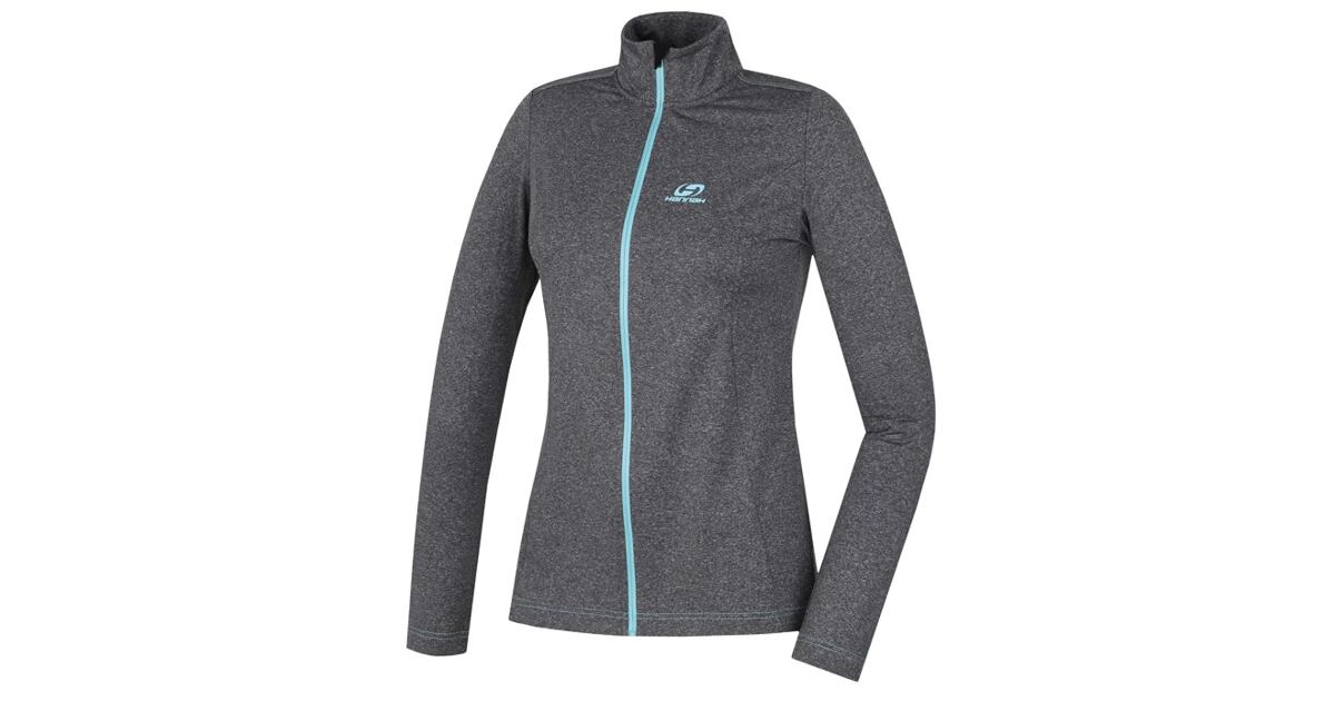 Mikina HANNAH BRENDA Lady, light gray mel - Rock Point – sleva 50 %