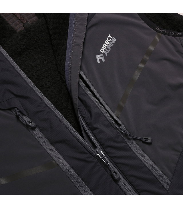 Vesta DIRECT ALPINE ALPHA VEST Man, anthracite - Rock Point – sleva 30 %